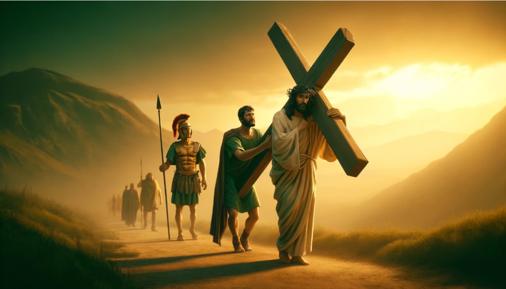 The Way of the Cross: The Carrying of the Cross by Jesus